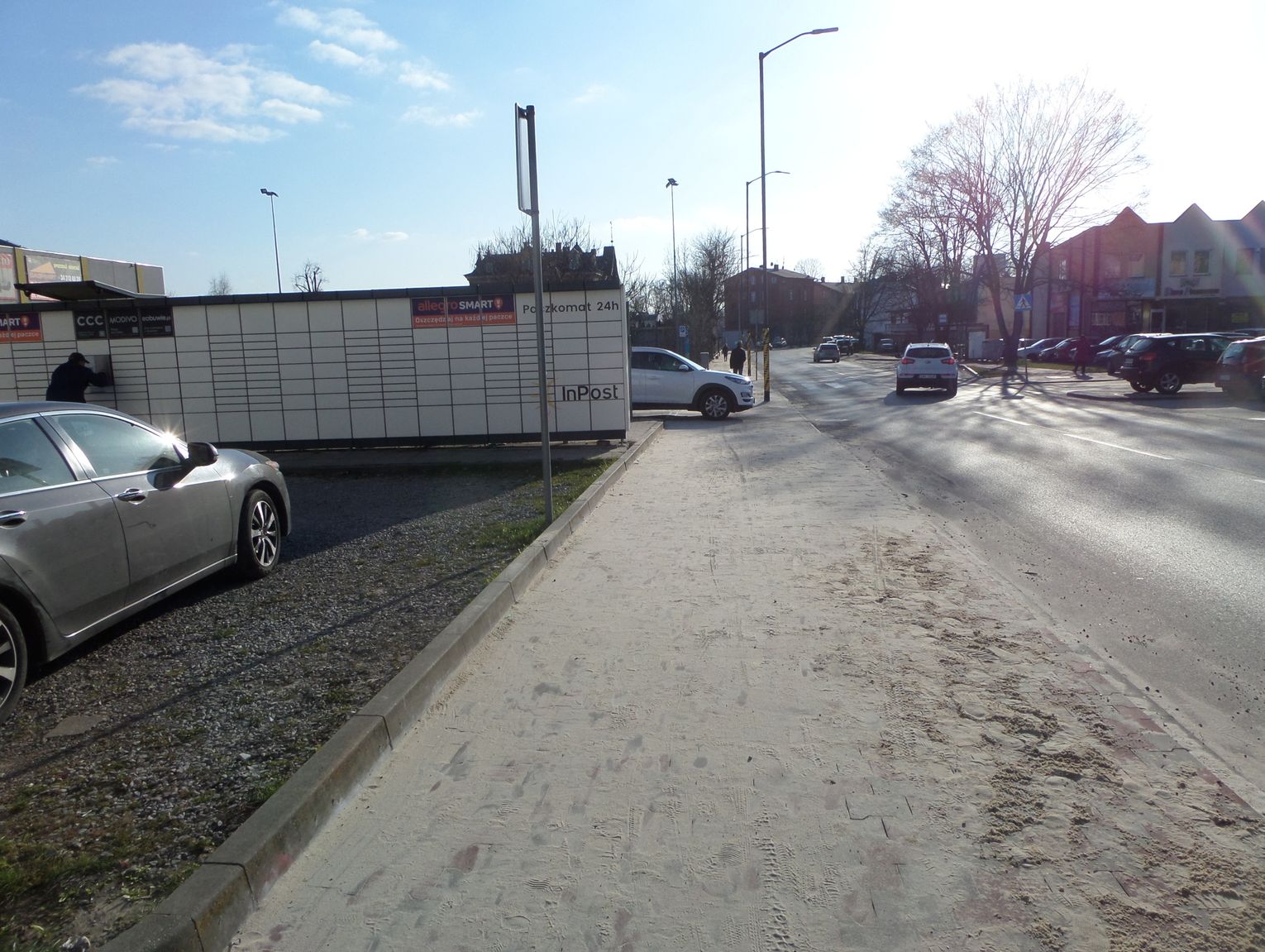 ŚCIEŻKA PIESZ0-ROWEROWA PRZY ULICY KOŚCIUSZKI W MYSZKOWIE GO